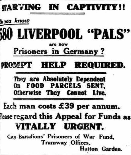 King's Liverpool Regiment, Liverpool "Pals"